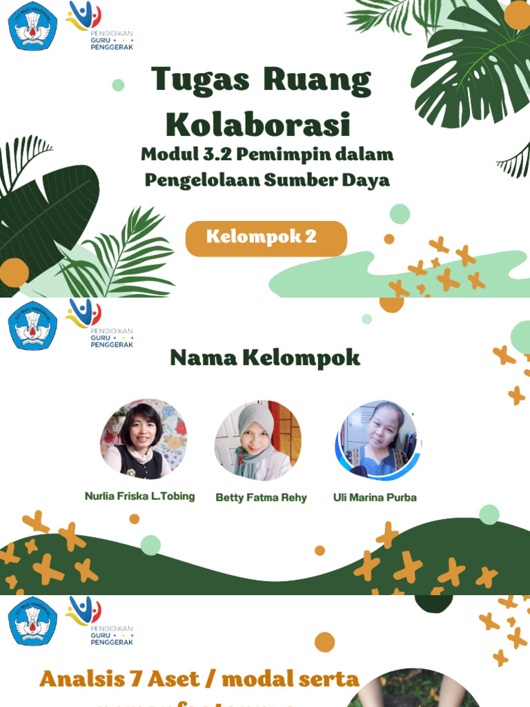 Pengelolaan 7 Modal dalam Pendidikan | PDF