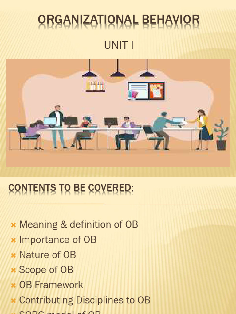 OB Unit - 1 (MSU) | PDF