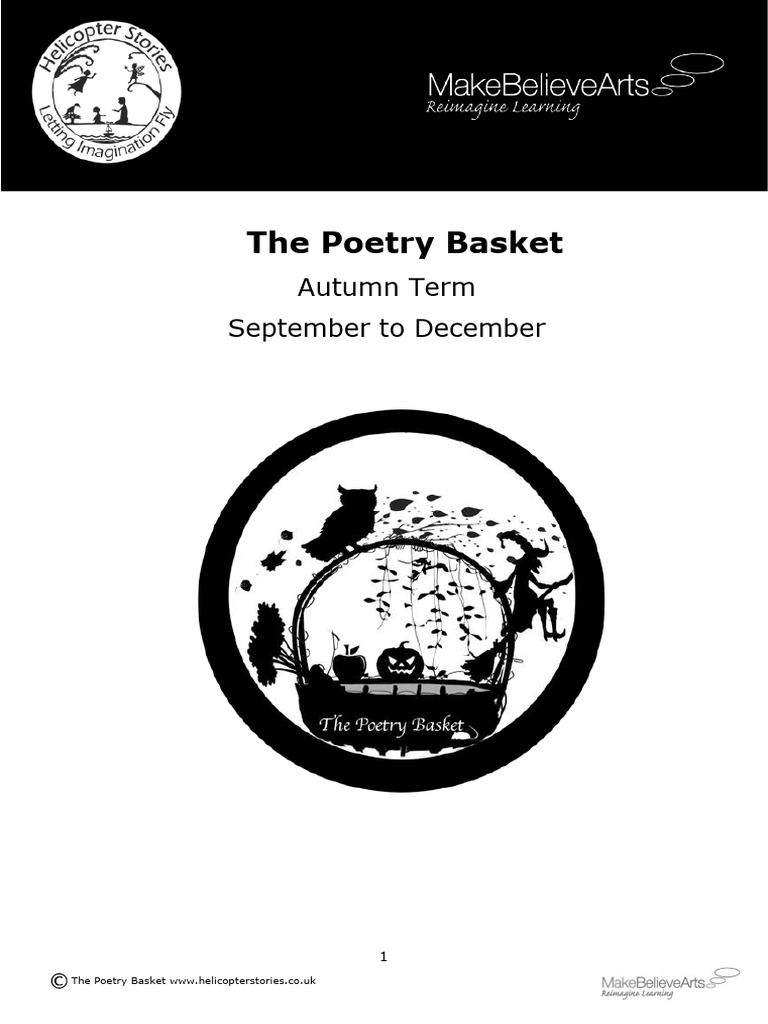 A4 Autumn Poetry Basket | PDF