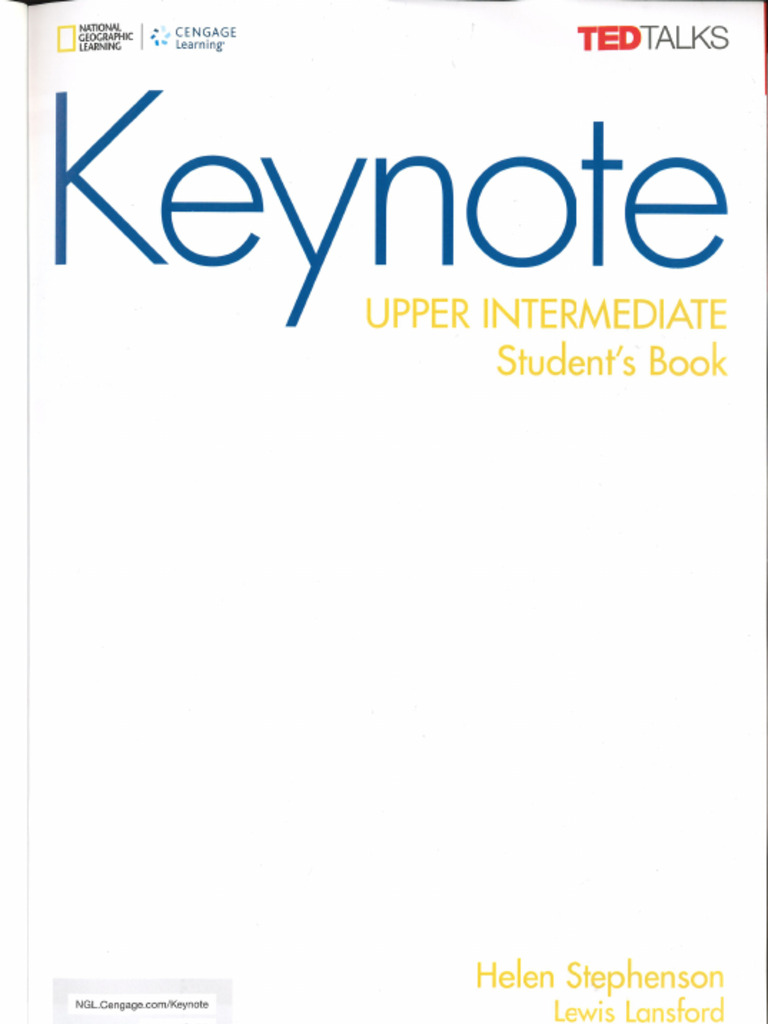 Keynote Upper Intermediate Students Book | PDF
