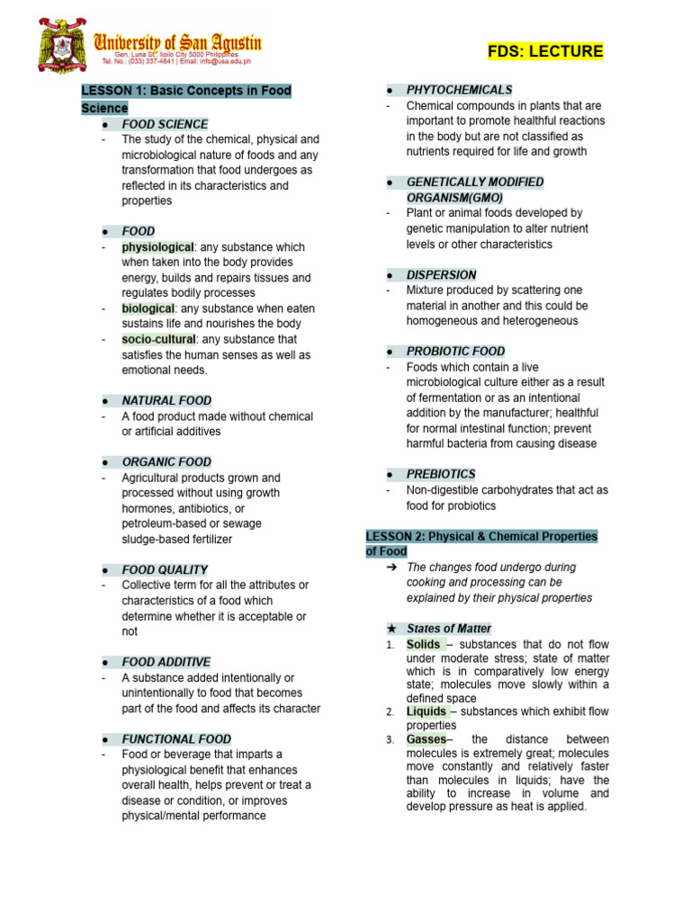 FDS Prelim Lecture | PDF