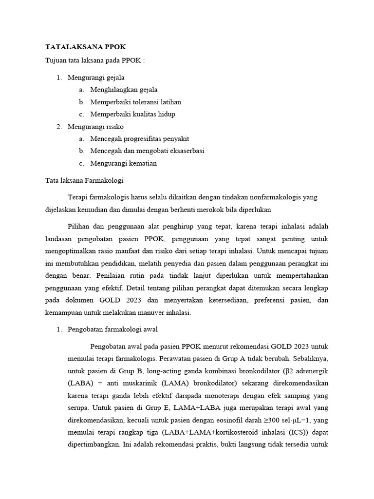 Tatalaksana Ppok | PDF