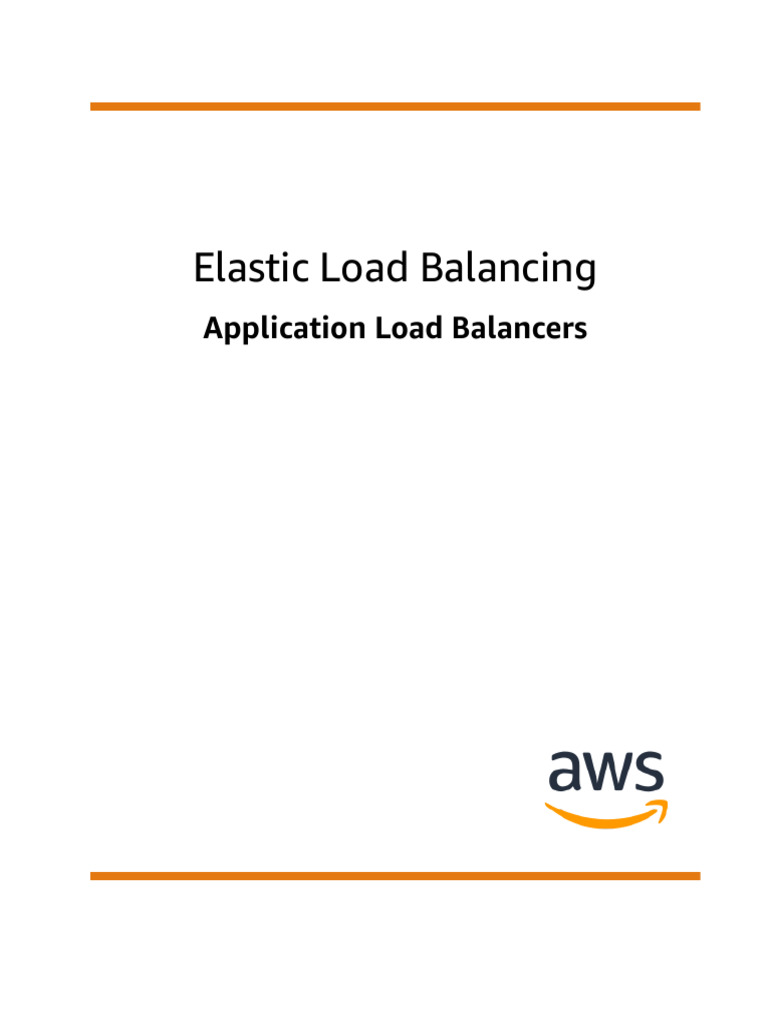 Elastic Load Balancing | PDF