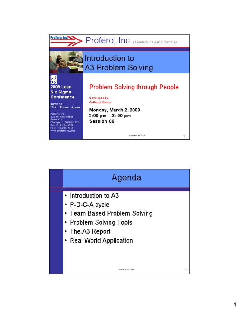 A3 Analysis Ppt Lean Manufacturing Strategic Management - Riset