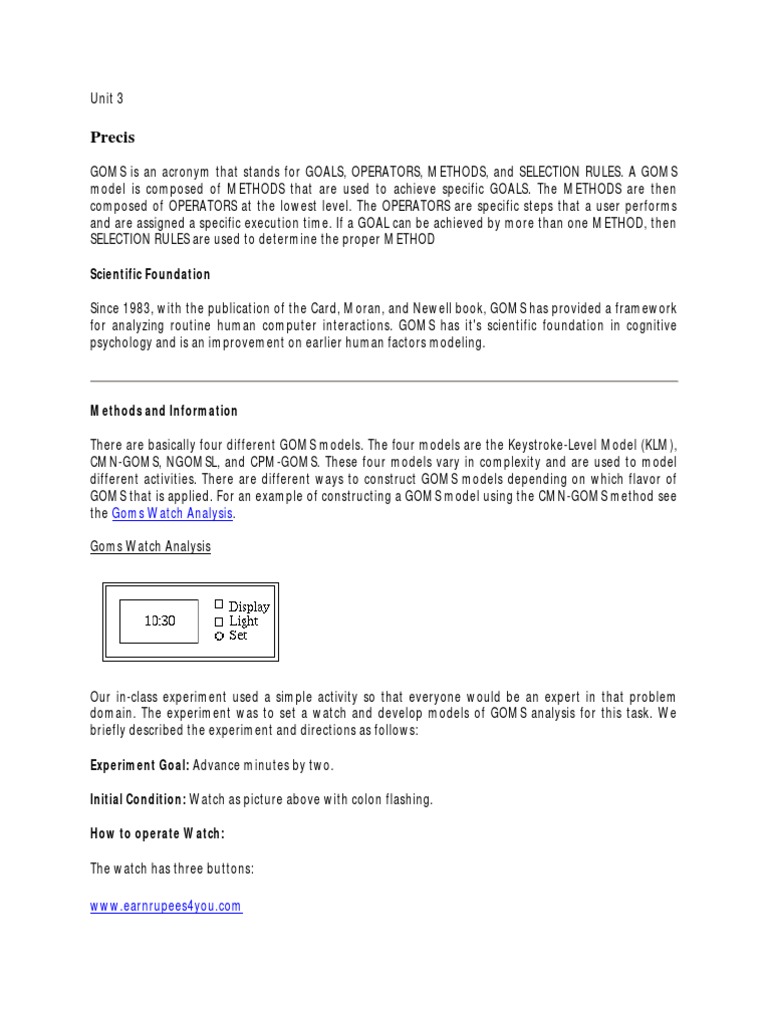 HCI (Human Computer Interaction) Unit 3 of RGPV Syllabus | PDF | Human ...