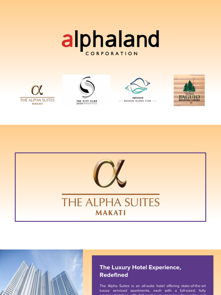 The Alpha Suites General Information | PDF | Makati