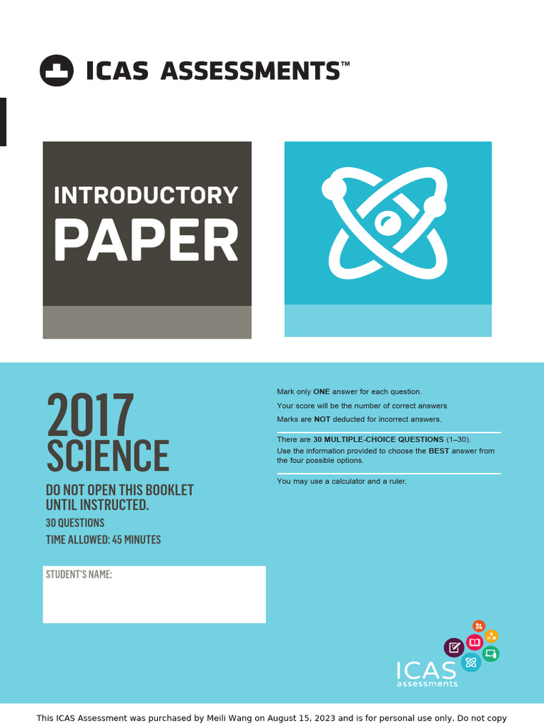 ICAS 2017 SC Year2 PPPDFPlus | PDF