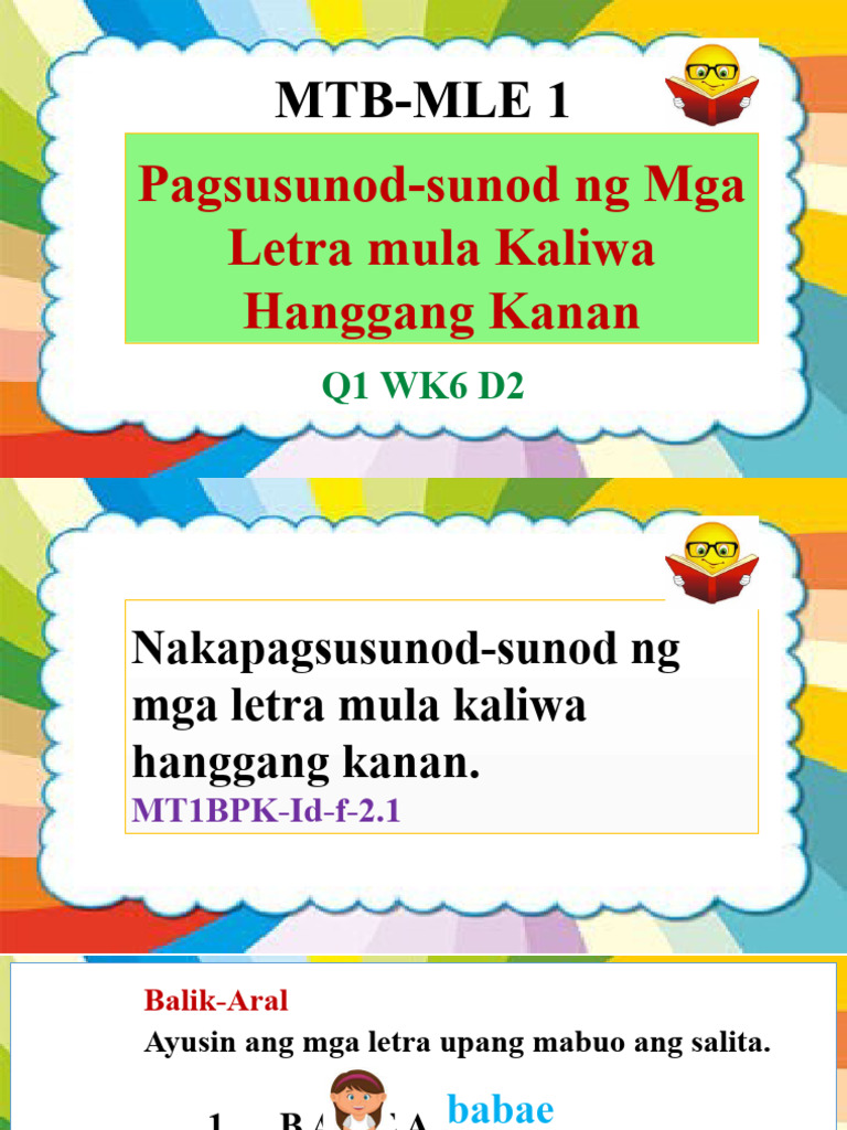 MTB Mle Q1 WK6 D2 | PDF