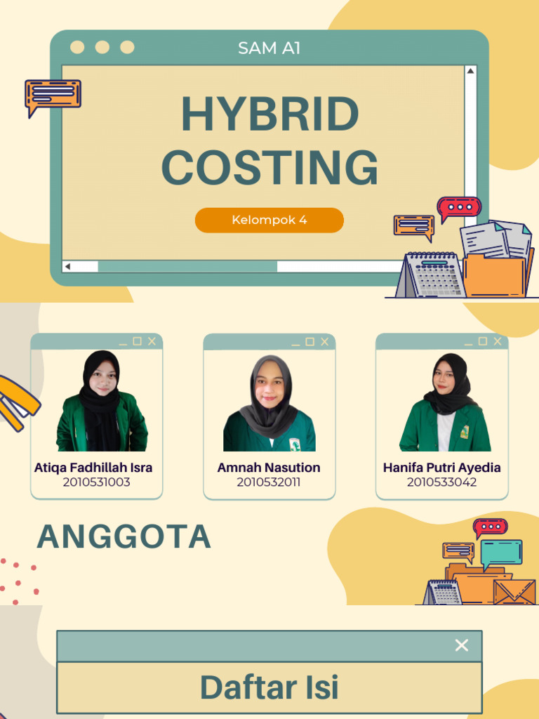 Kelompok 4 - Hybrid Costing | PDF