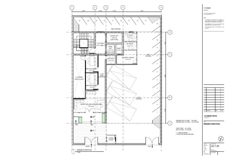 A2-1-02 Ground Floor Plan | PDF