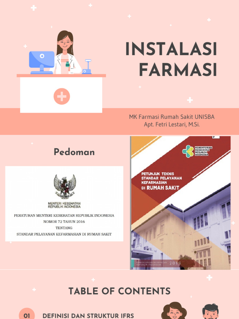 Instalasi Farmasi RS | PDF
