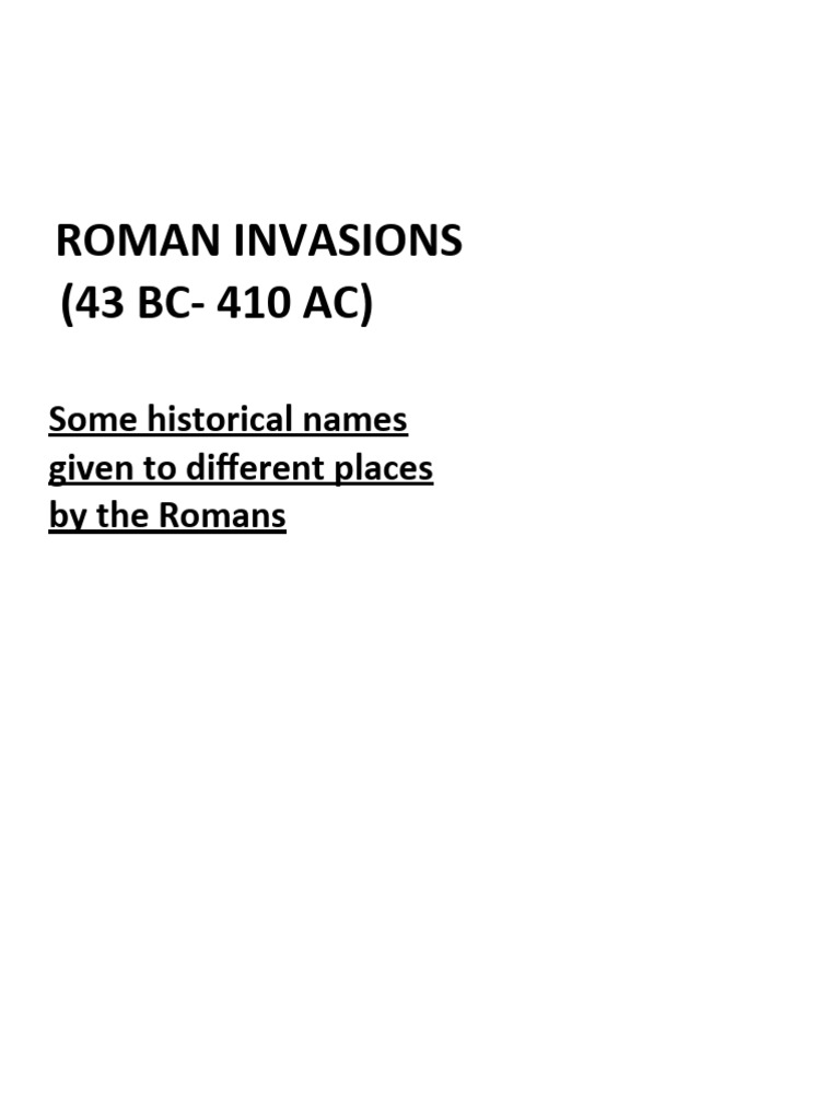Texts The Romans | PDF