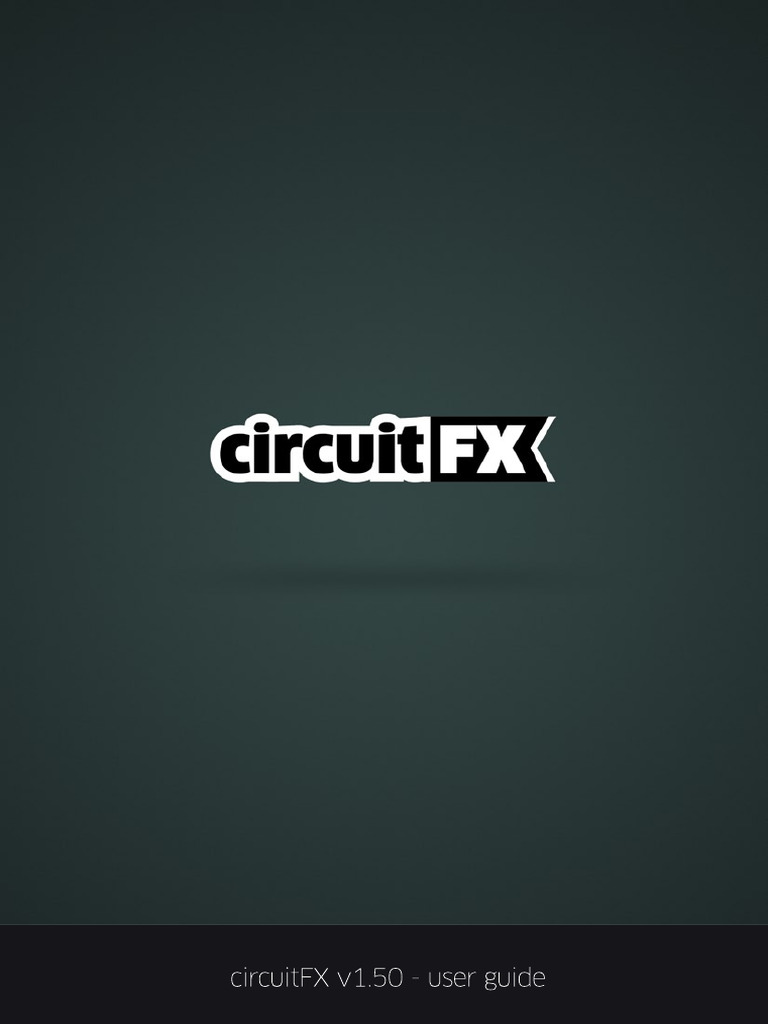 circuitFX v1.50 - User Guide | PDF