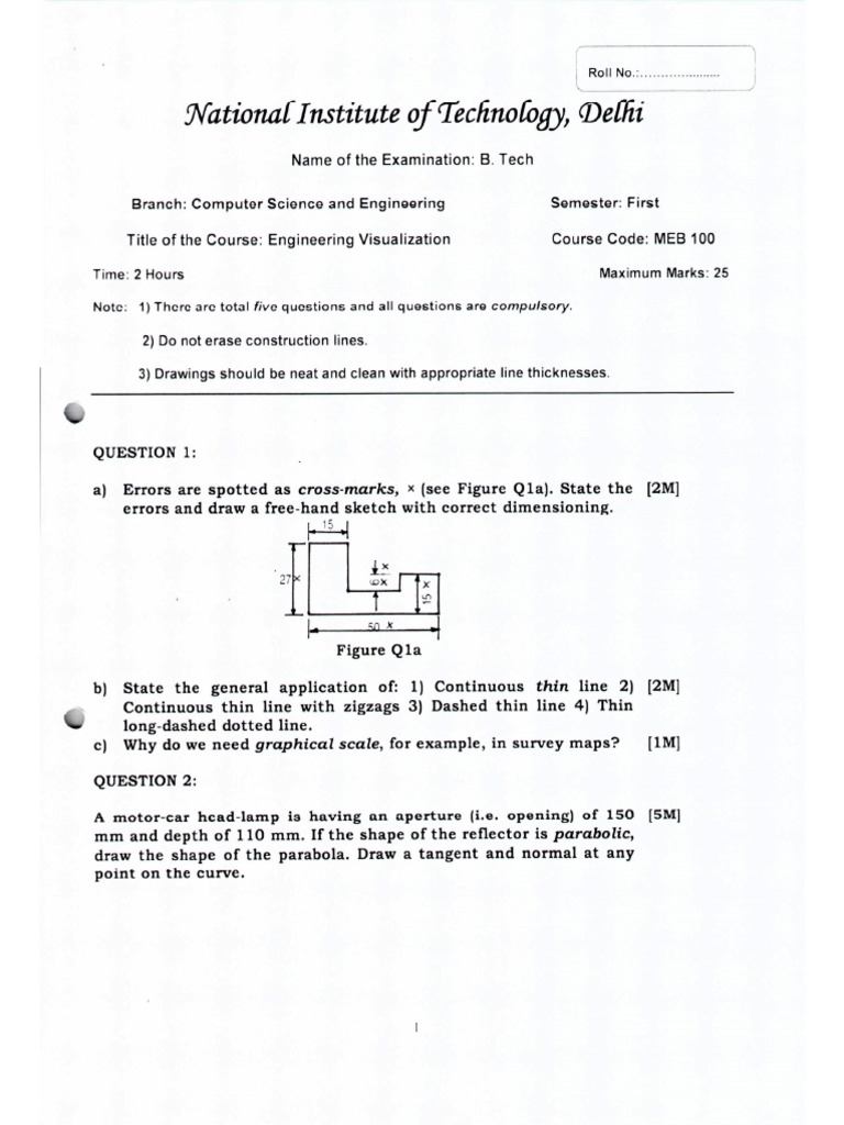 Q481 Engineering Visualization | PDF
