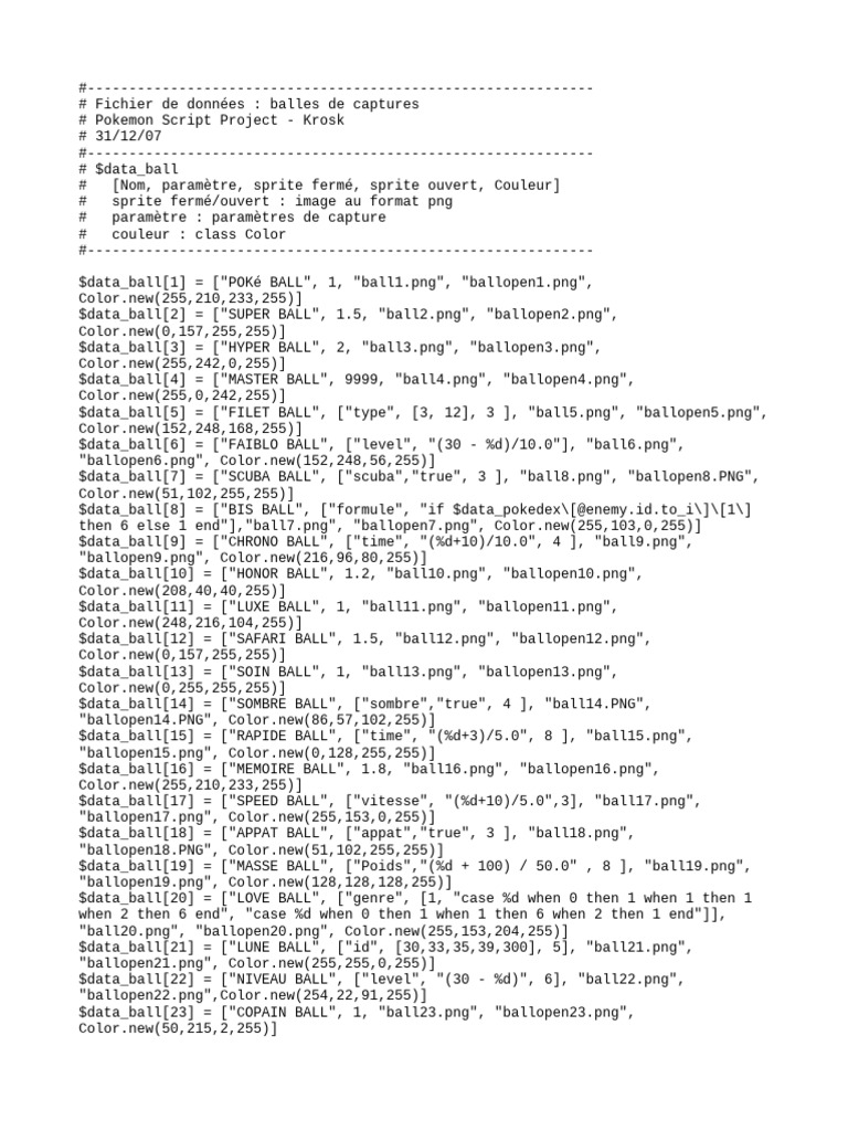 Data Ball | PDF | Computers