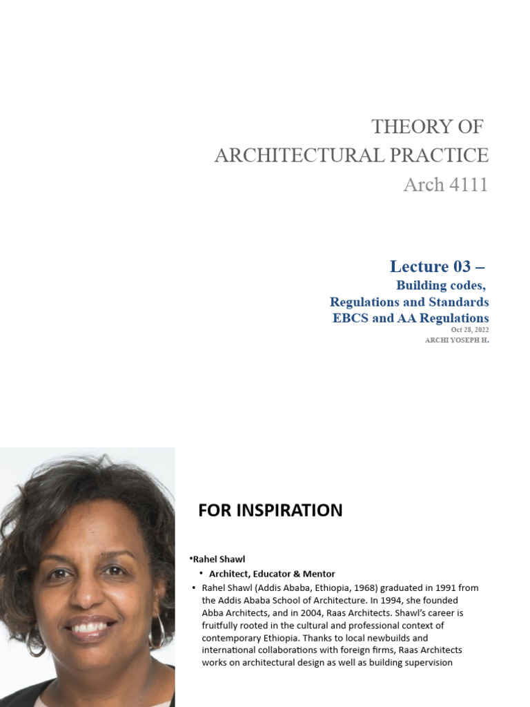 Lecture 02 - Building Code and Regulations | PDF