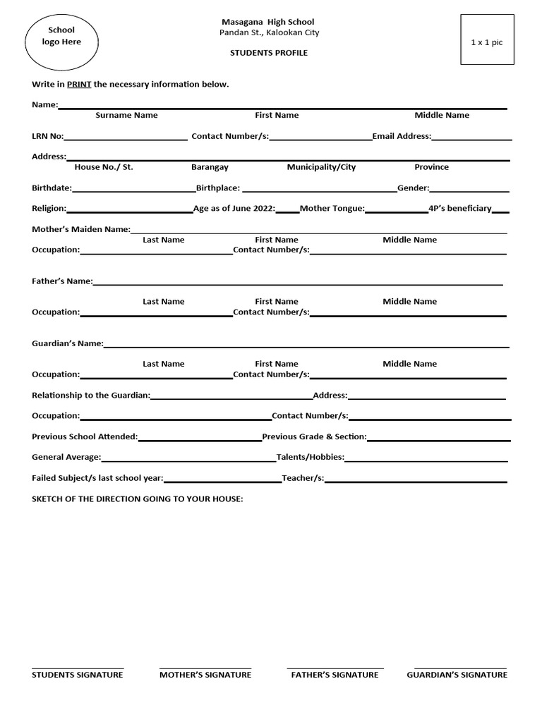 Students Profile | PDF