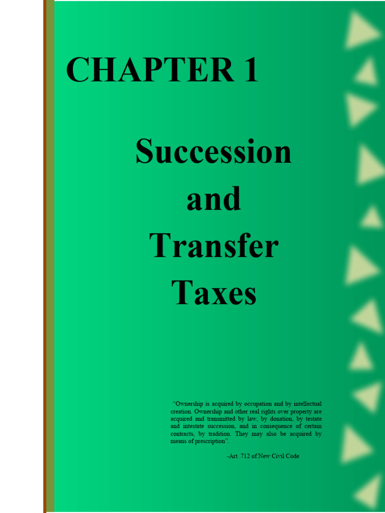 Module - Business Tax - Chapter 1 | PDF