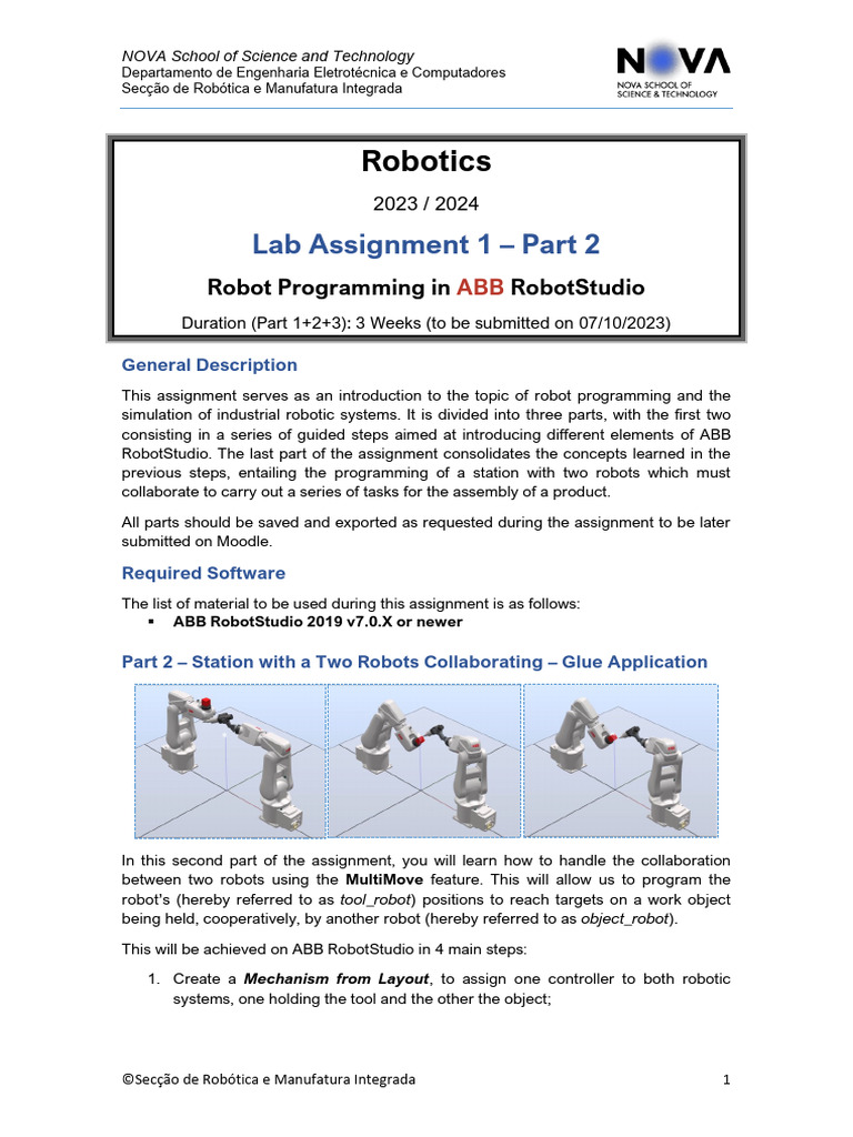 Robotica Lab1 Parte2 | PDF
