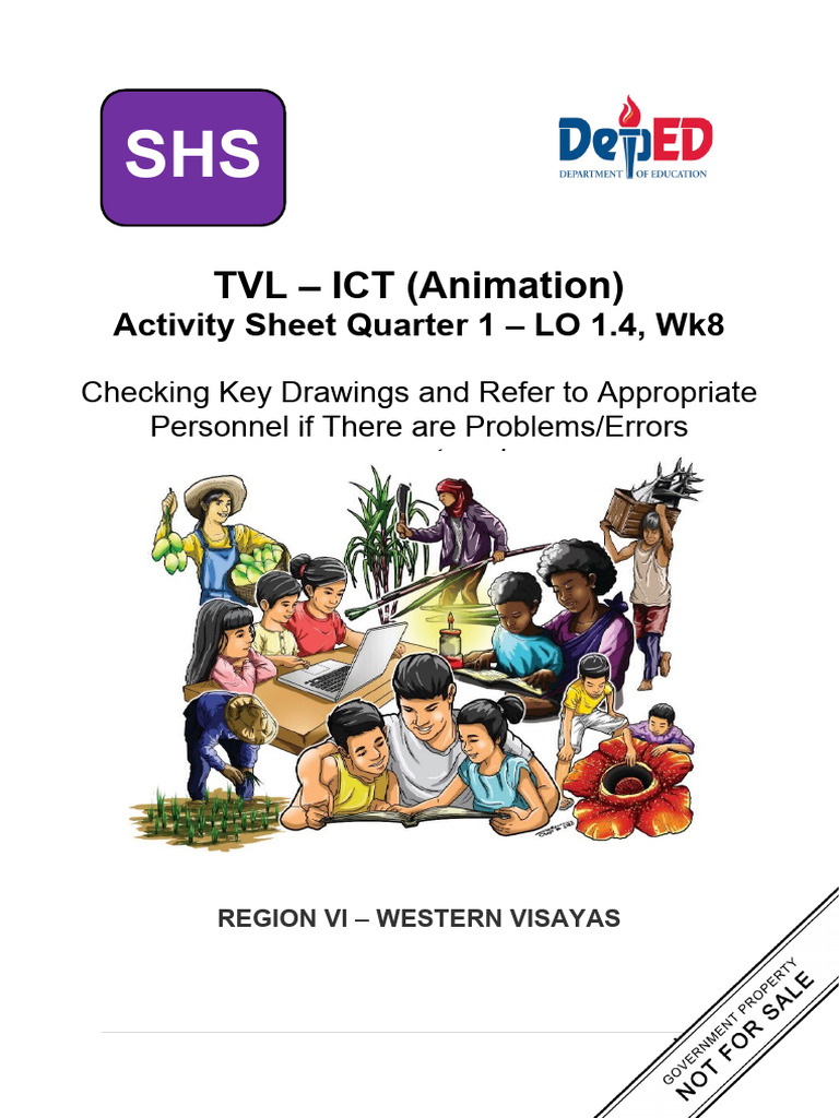 Ict Animation SHS Q1 Las8 Final | PDF