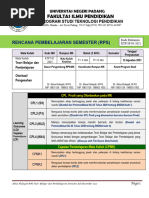 Contoh RPS OBE | PDF