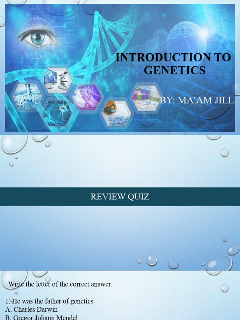 Introduction To GENETICS | PDF