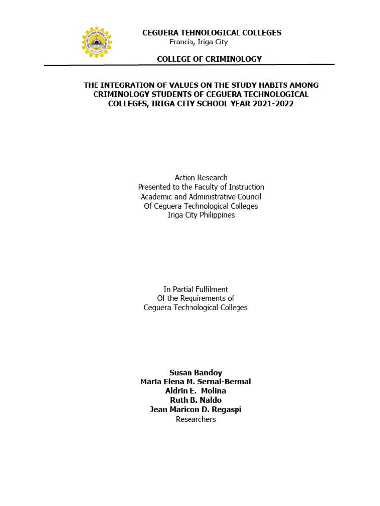 Preliminaries 1 | PDF Preliminaries 1 | PDF