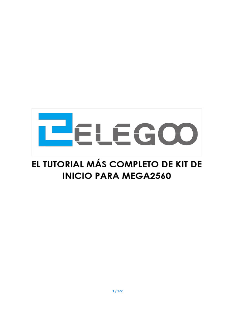 El Tutorial Más Completo de Kit de Inicio para Mega | PDF