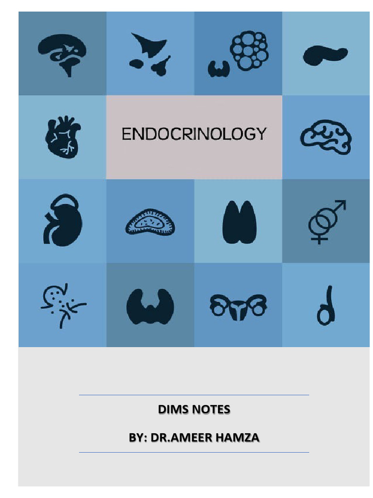 Endocrinology Dims Handwritten Notes | PDF