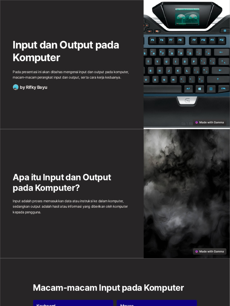 Input Dan Output Pada Komputer | PDF