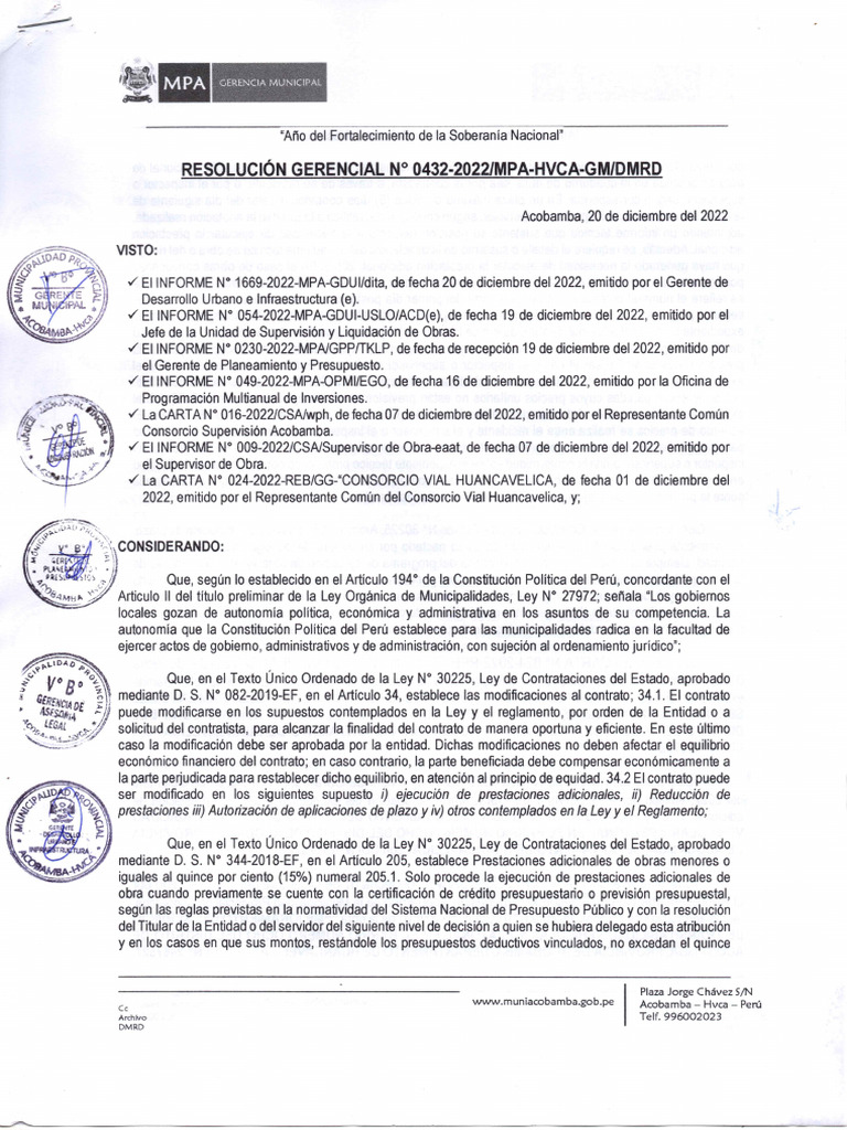 Resol - Adiiconal N°01-1 | PDF