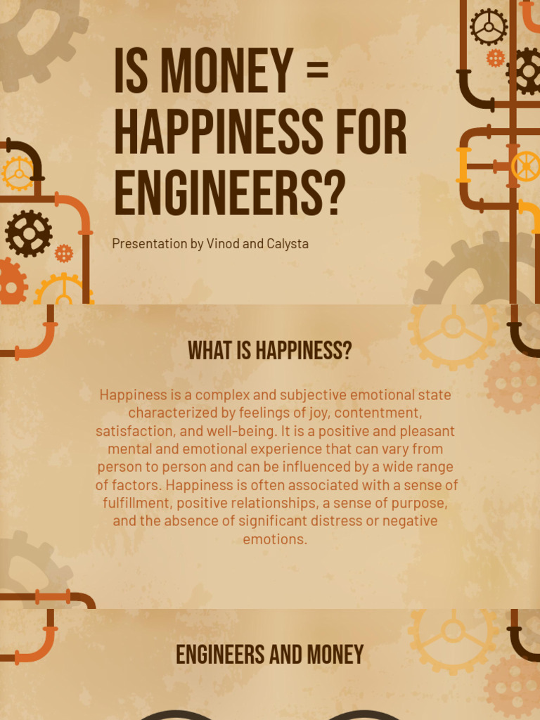 Eg1001 Presentation (Is Money Happiness) | PDF