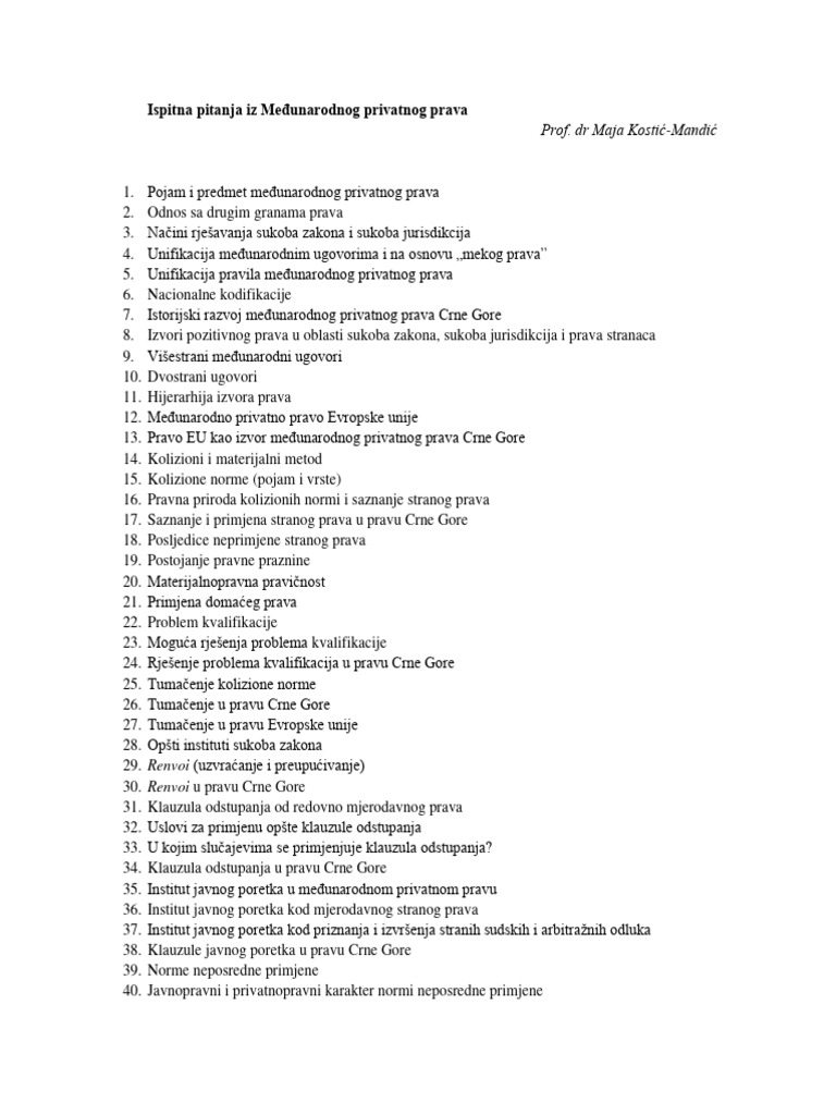 Ispitna Pitanja MPP 2022 | PDF