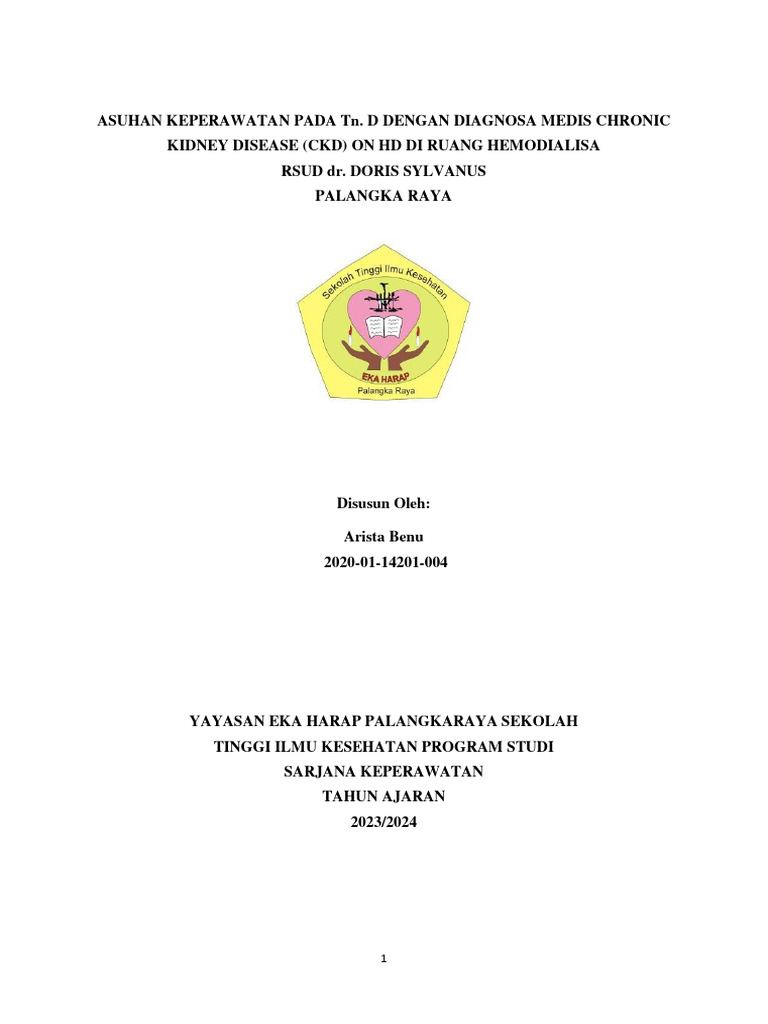 LP + Askep CKD ON HD | Download Free PDF | Nephrology | Internal Medicine