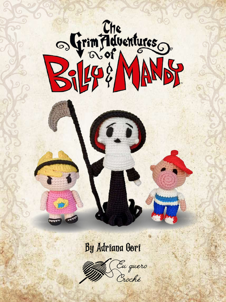 Billy y Mandy | PDF | Crochet | Textile Arts