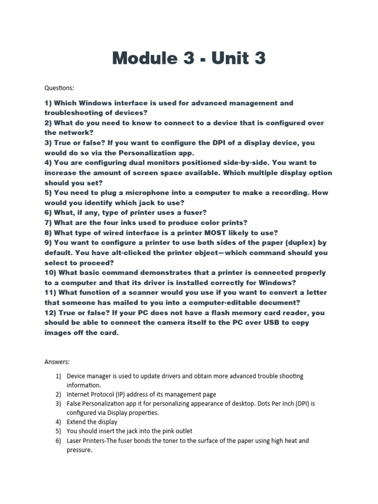 Module 3 Unit 3 Midterms Charles Reyes | PDF