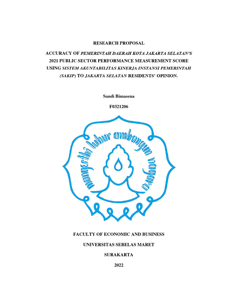 Jakarta Selatan SAKIP Accuracy Study | PDF