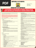 KDF Ranks and Salary Overview | PDF | Military Rank | Corporal