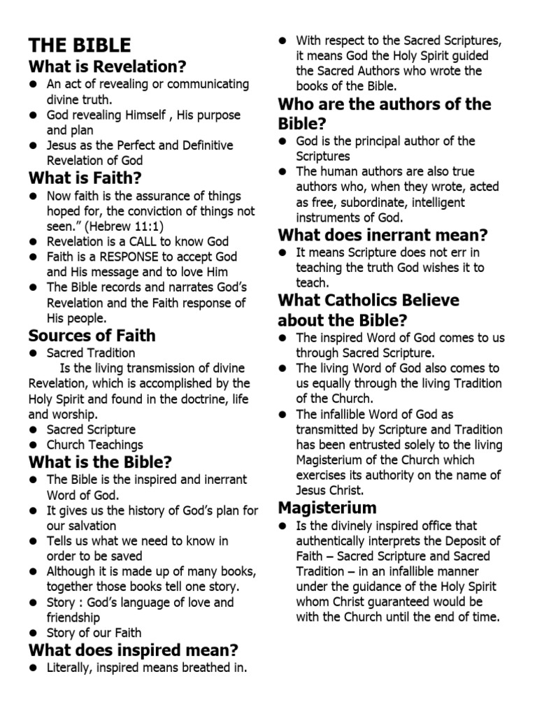 The Bible | PDF | Bible | Revelation