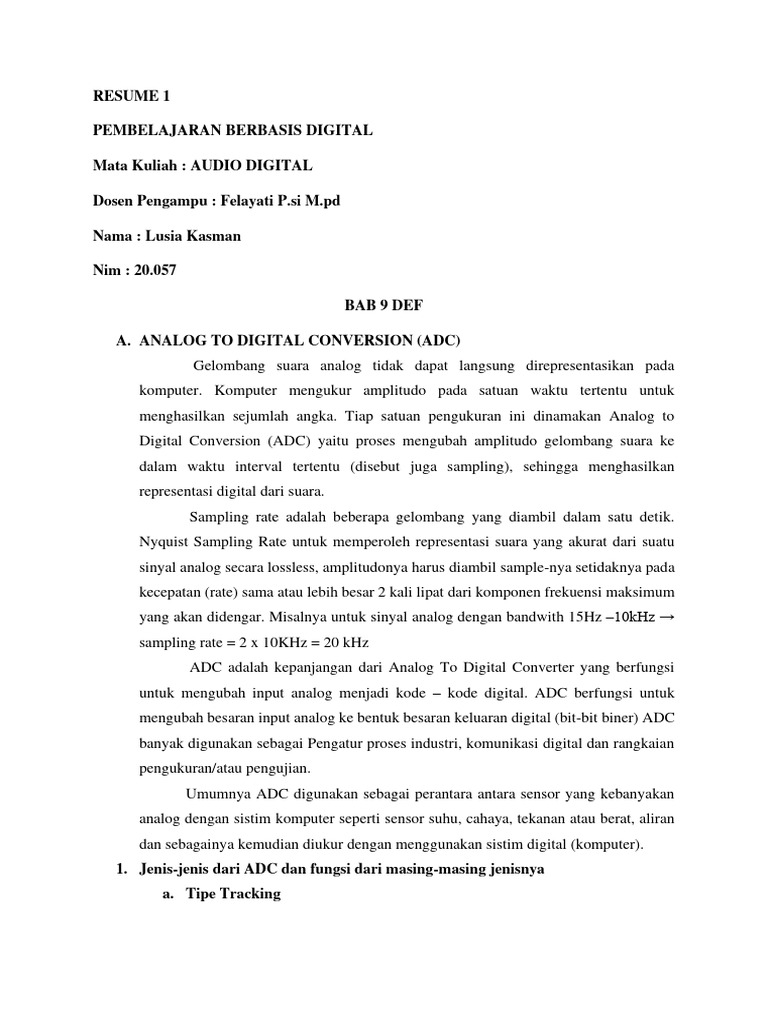 Uas Fela Resume Lusia Kasman Pdf