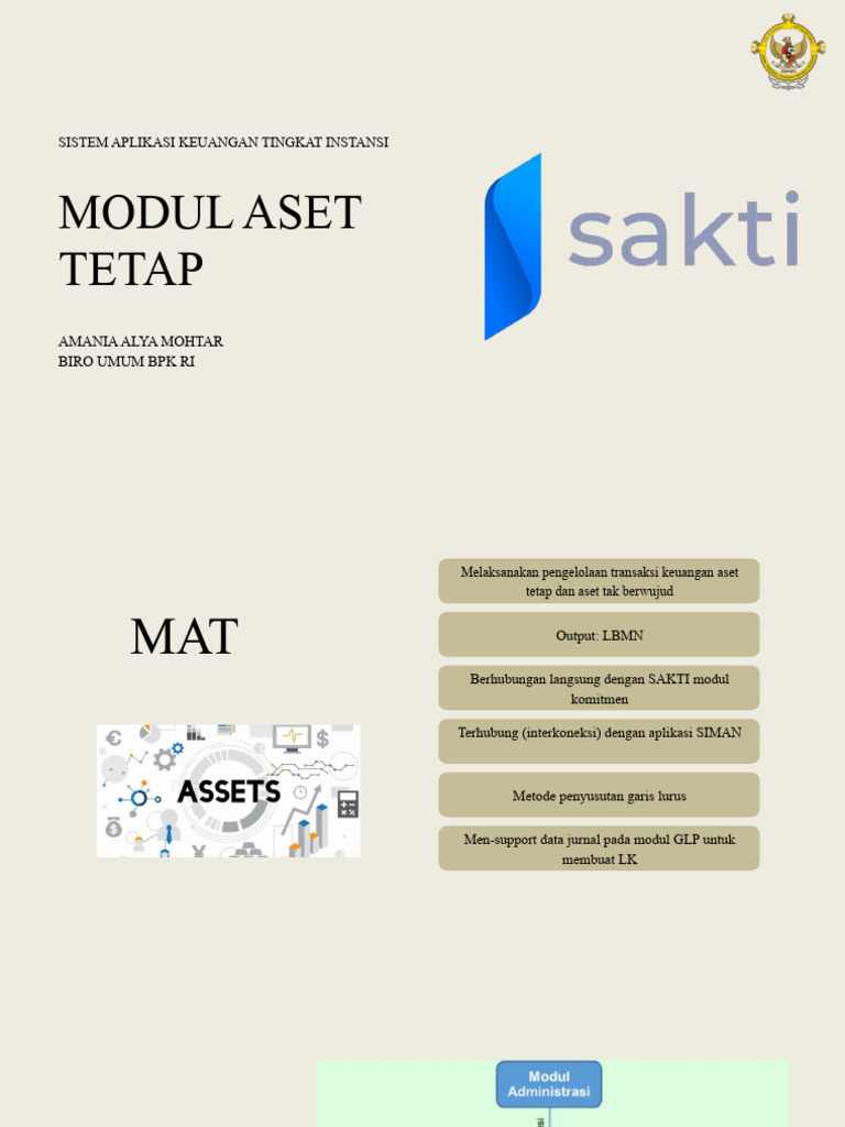 Modul Aset Tetap | PDF