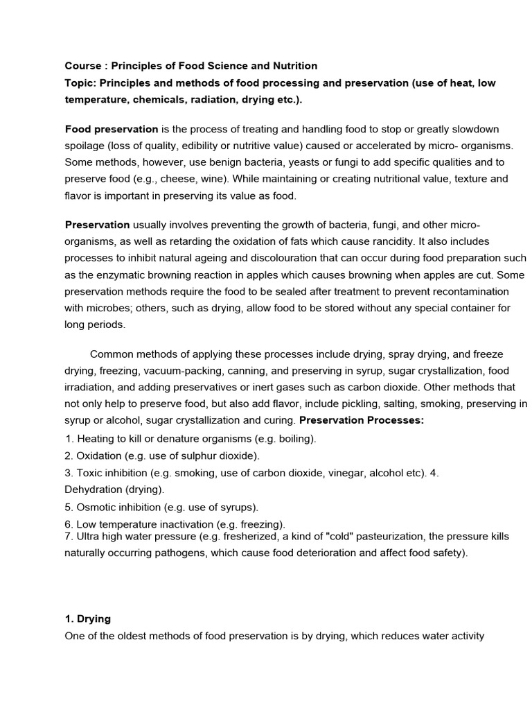 Food Microbiology 6th Sem FSN | PDF | Technology & Engineering