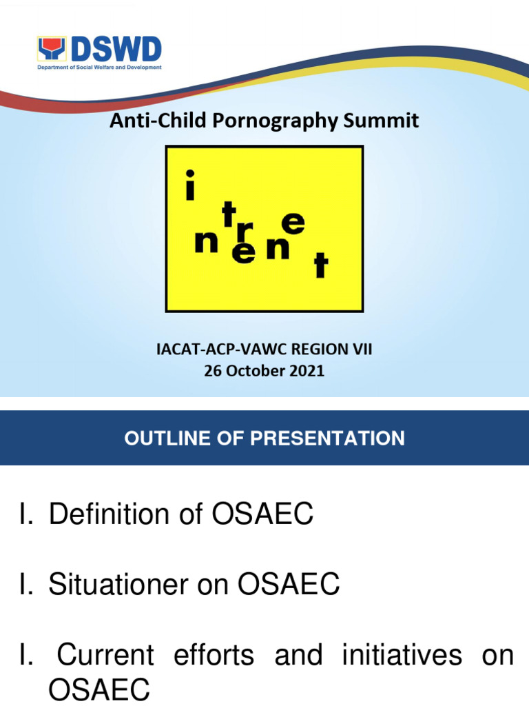 Orientation On OSAEC DSWD FO VII of Sir Christian | PDF