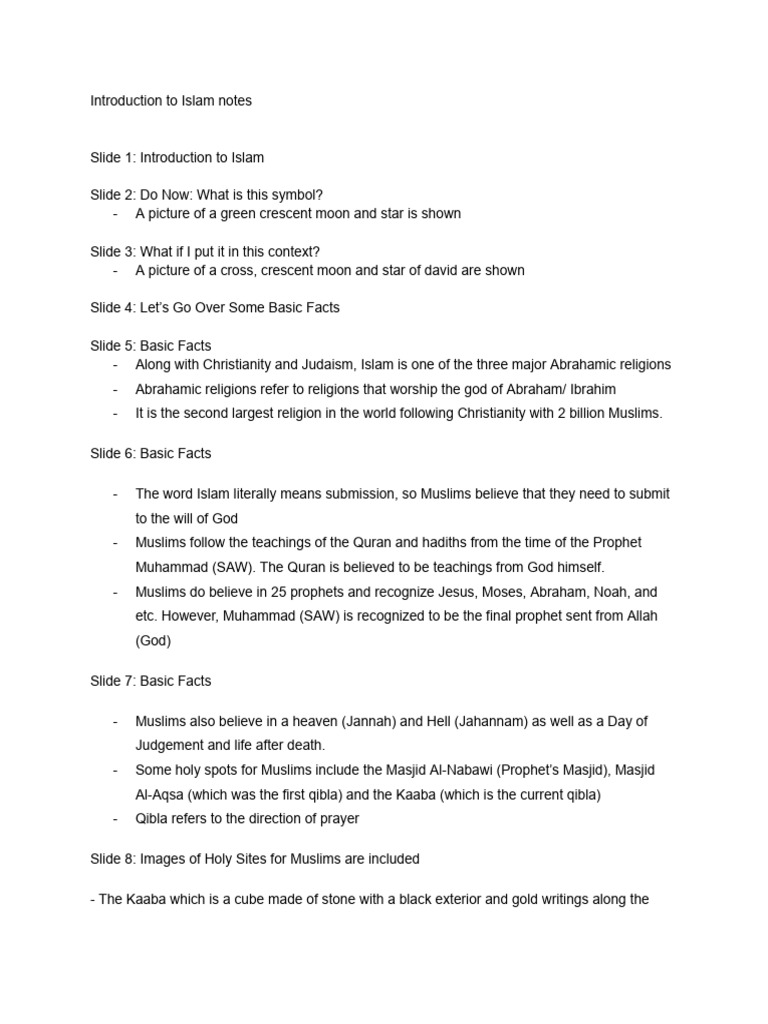 Intro to Islam for Beginners | PDF | Husayn Ibn Ali | Mosque