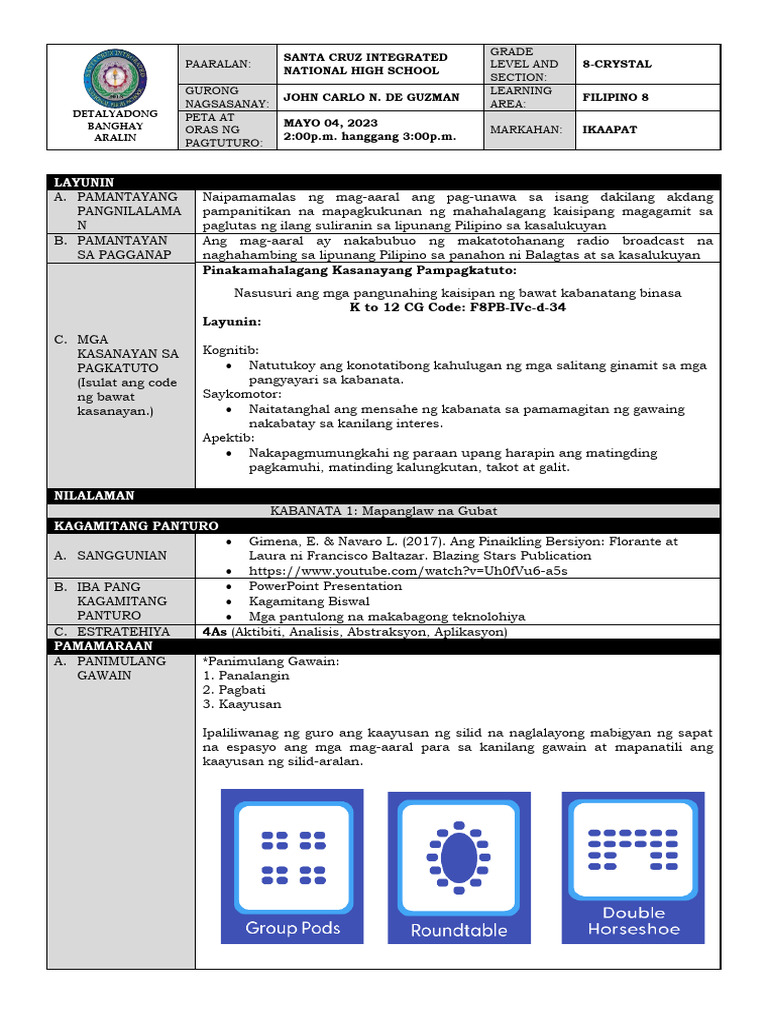 Final Teaching Demonstration LP | PDF