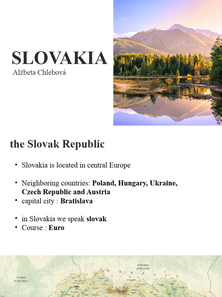Overview of Slovakia's Culture and Geography | PDF