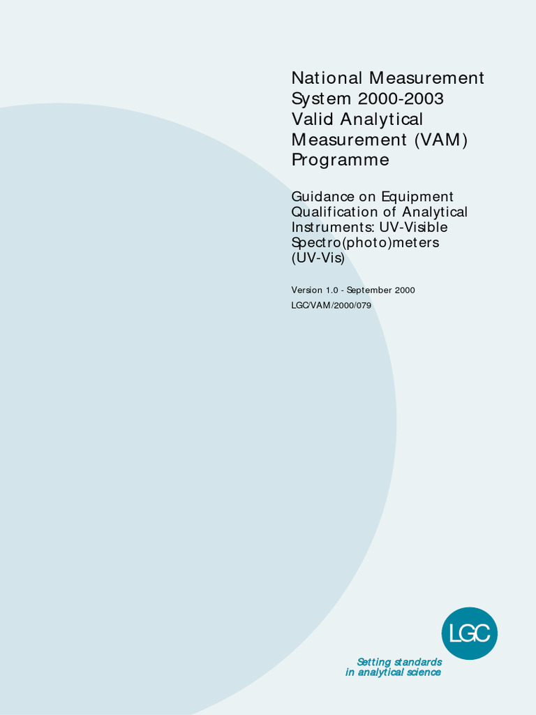 Dokumen - Tips - Guidance On Equipment Qualification of Analytical ...