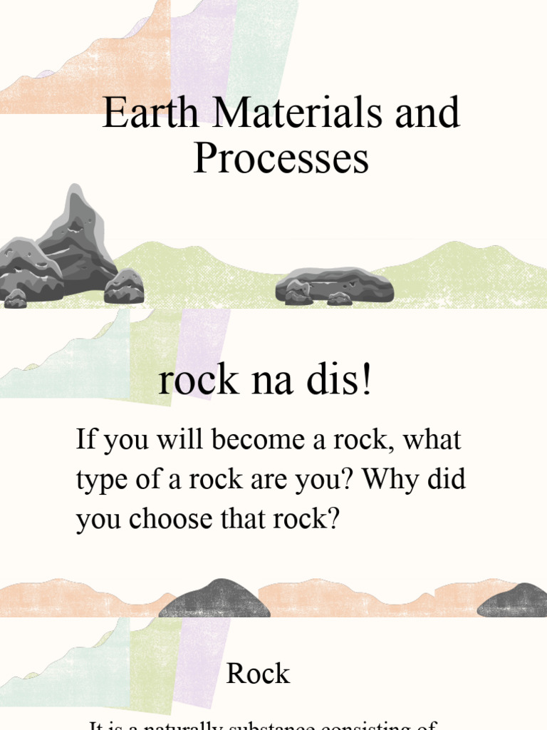 Lesson 3 Rock | PDF