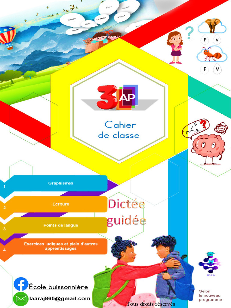 Cahier de Classe 3ap | PDF