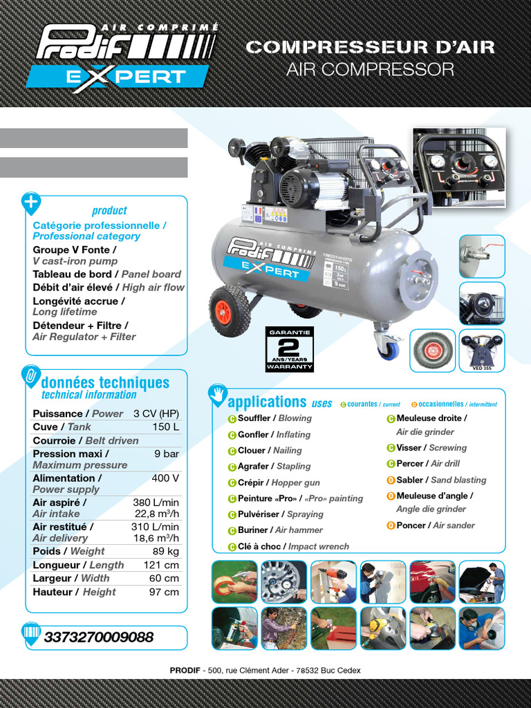 Notice compresseur | PDF